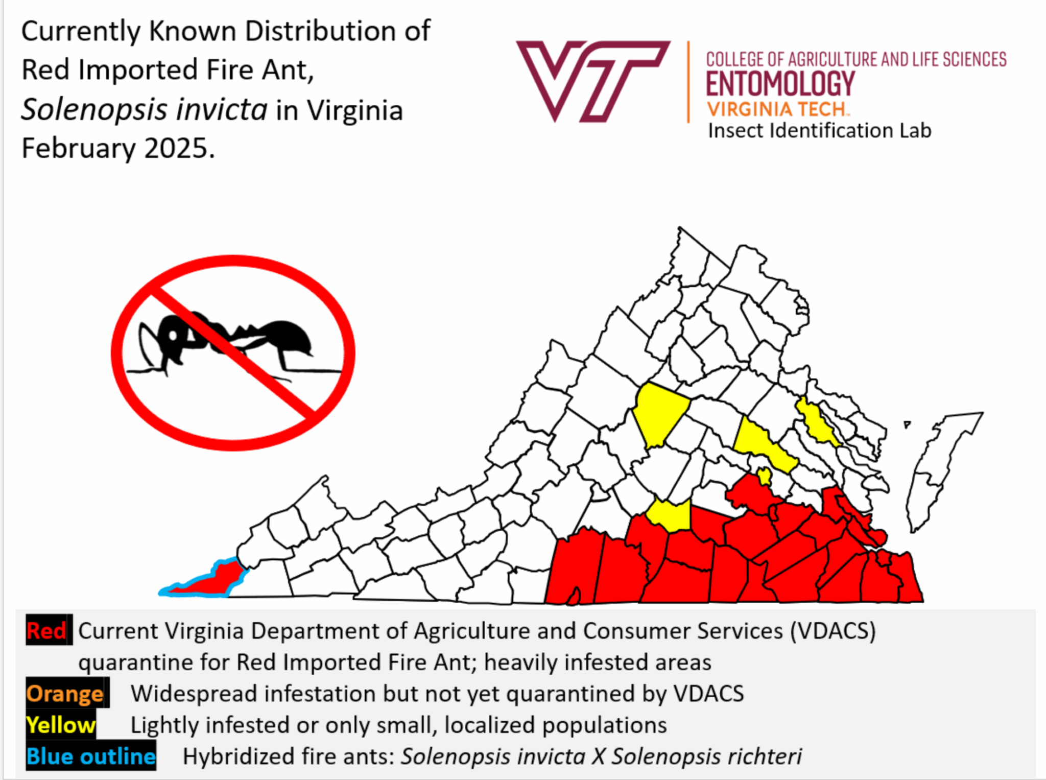 Red Imported Fire Ants in Virginia – Piedmont Master Gardeners